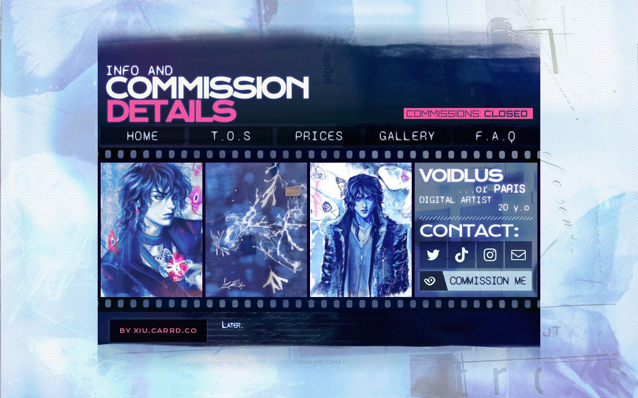 Voidlus Commissions and Info